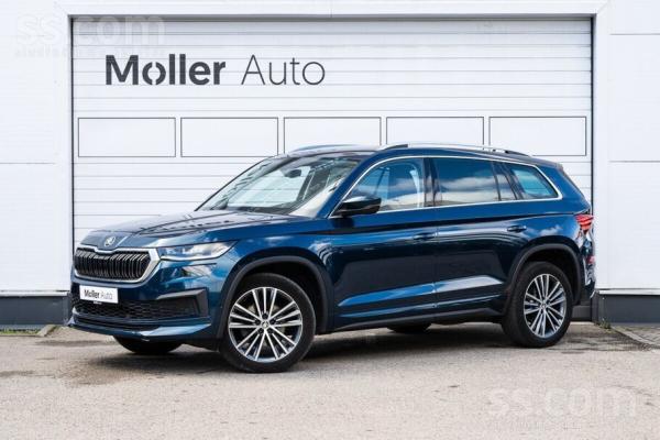 Синий Шкода Kodiaq 2023 в Рига, объемом двигателя 2.00 л и пробегом 143 тыс. км за 28950 €, фото 1 на AUTOMOTO.COM.LV