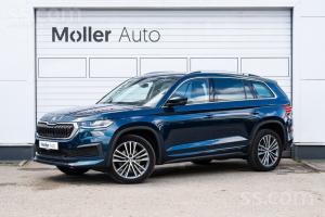 Blue Skoda Kodiaq 2023 in Riga, with an engine capacity of 2.00 L and mileage of 143 thousand km for 28950 €, photo 1 on AUTOMOTO.COM.LV