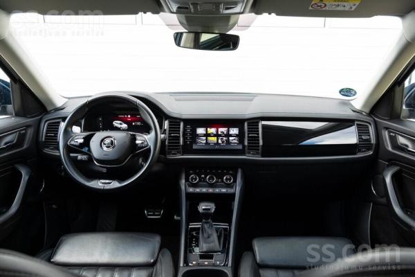 Синий Шкода Kodiaq 2023 в Рига, объемом двигателя 2.00 л и пробегом 143 тыс. км за 28950 €, фото 11 на AUTOMOTO.COM.LV