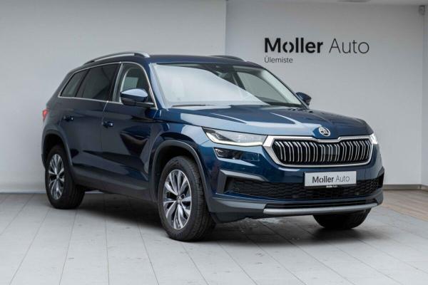 Синий Шкода Kodiaq 2023 в Пеэтри, объемом двигателя 2.00 л и пробегом 135 тыс. км за 26450 €, фото 5 на AUTOMOTO.COM.LV