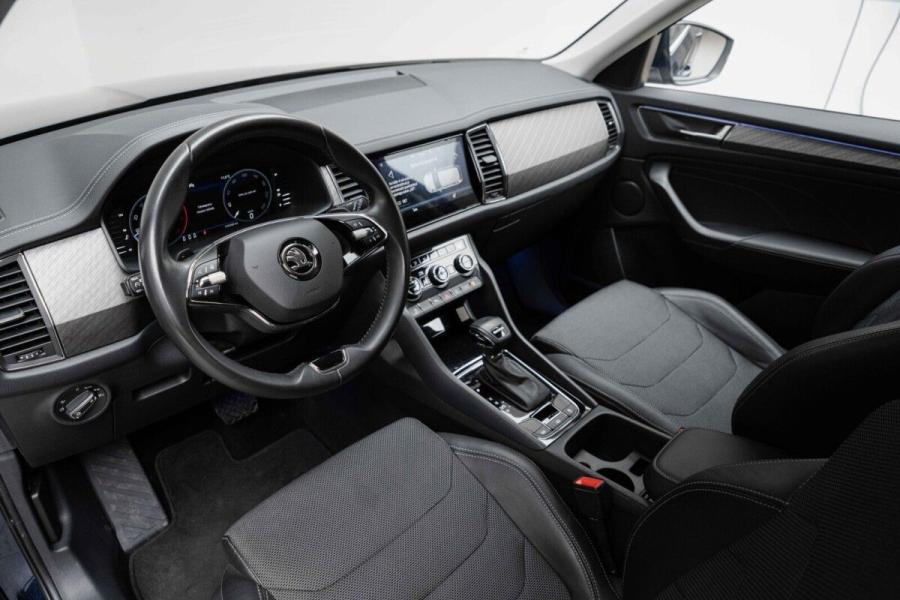 Синий Шкода Kodiaq 2023 в Пеэтри, объемом двигателя 2.00 л и пробегом 135 тыс. км за 26450 €, фото 15 на AUTOMOTO.COM.LV
