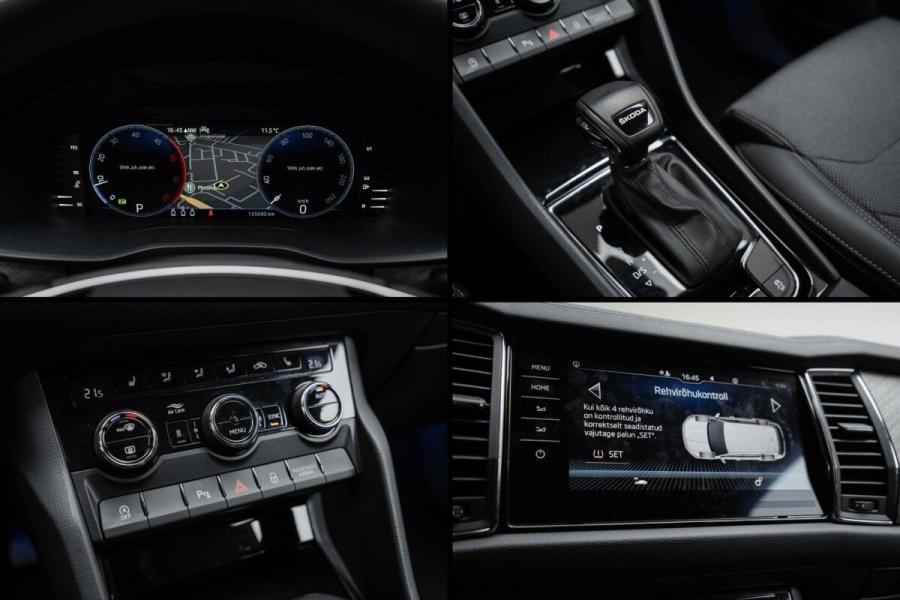 Синий Шкода Kodiaq 2023 в Пеэтри, объемом двигателя 2.00 л и пробегом 135 тыс. км за 26450 €, фото 31 на AUTOMOTO.COM.LV