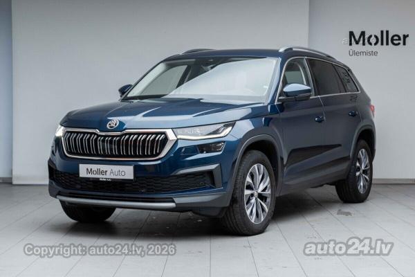 Blue Skoda Kodiaq 2023 in Tallinn, with an engine capacity of 2.00 L and mileage of 135 thousand km for 26450 €, photo 1 on AUTOMOTO.COM.LV