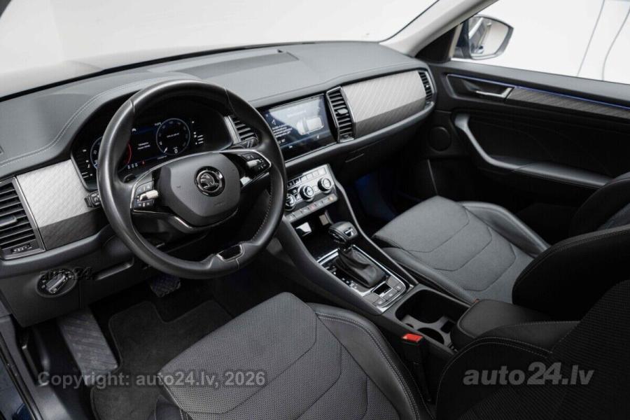 Синий Шкода Kodiaq 2023 в Таллин, объемом двигателя 2.00 л и пробегом 135 тыс. км за 26450 €, фото 8 на AUTOMOTO.COM.LV