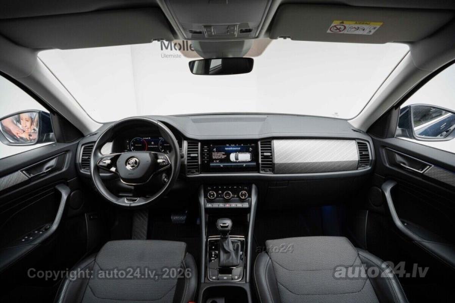 Синий Шкода Kodiaq 2023 в Таллин, объемом двигателя 2.00 л и пробегом 135 тыс. км за 26450 €, фото 11 на AUTOMOTO.COM.LV