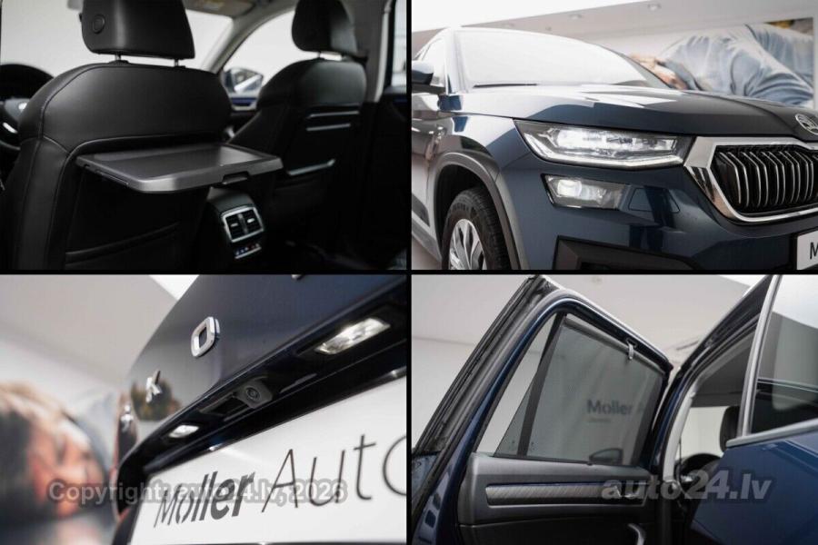Синий Шкода Kodiaq 2023 в Таллин, объемом двигателя 2.00 л и пробегом 135 тыс. км за 26450 €, фото 18 на AUTOMOTO.COM.LV