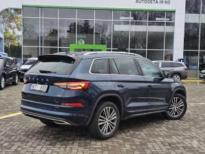 Blue Skoda Kodiaq 2024 in Alytus, with an engine capacity of 1.98 L and mileage of 20 thousand km for 34990 €, photo 3 on AUTOMOTO.COM.LV