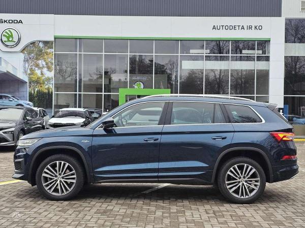 Синий Шкода Kodiaq 2024 в Алитус, объемом двигателя 1.98 л и пробегом 20 тыс. км за 34990 €, фото 6 на AUTOMOTO.COM.LV