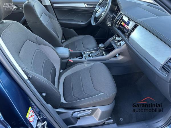 Blue Skoda Kodiaq 2024 in Avizieniai, with an engine capacity of 1.50 L and mileage of 63 thousand km for 28500 €, photo 4 on AUTOMOTO.COM.LV