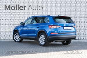 Blue Skoda Kodiaq 2024 in Riga, with an engine capacity of 2.00 L and mileage of 43 thousand km for 34741 €, photo 4 on AUTOMOTO.COM.LV