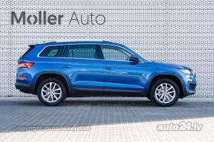 Blue Skoda Kodiaq 2024 in Riga, with an engine capacity of 2.00 L and mileage of 43 thousand km for 34741 €, photo 6 on AUTOMOTO.COM.LV