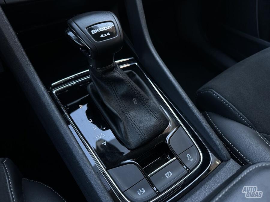 Blue Skoda Kodiaq 2024 in Avizieniai, with an engine capacity of 2.00 L and mileage of 83 thousand km for 32950 €, photo 24 on AUTOMOTO.COM.LV