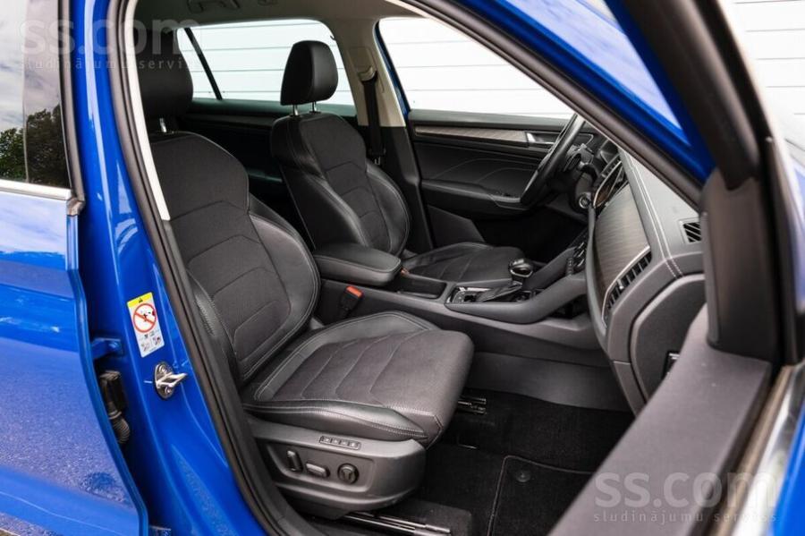 Синий Шкода Kodiaq 2024 в Рига, объемом двигателя 2.00 л и пробегом 127 тыс. км за 28950 €, фото 8 на AUTOMOTO.COM.LV