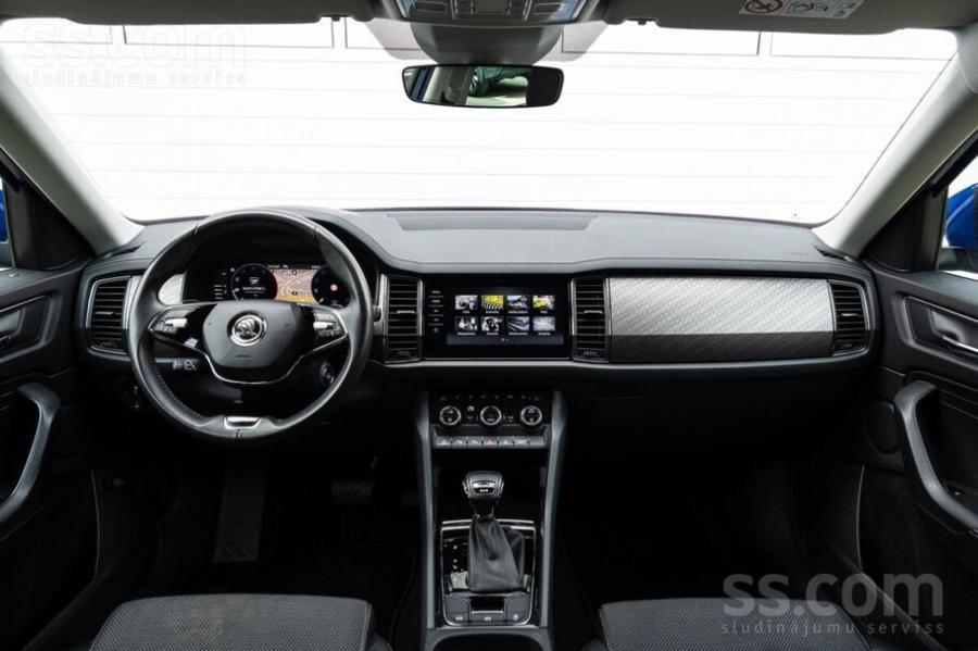 Синий Шкода Kodiaq 2024 в Рига, объемом двигателя 2.00 л и пробегом 127 тыс. км за 28950 €, фото 11 на AUTOMOTO.COM.LV