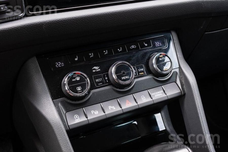 Синий Шкода Kodiaq 2024 в Рига, объемом двигателя 2.00 л и пробегом 127 тыс. км за 28950 €, фото 16 на AUTOMOTO.COM.LV