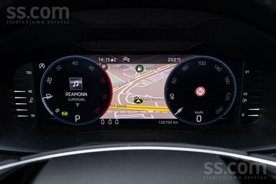 Синий Шкода Kodiaq 2024 в Рига, объемом двигателя 2.00 л и пробегом 127 тыс. км за 28950 €, фото 27 на AUTOMOTO.COM.LV