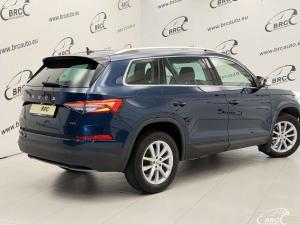 Blue Skoda Kodiaq 2024 in Vilnius, with an engine capacity of 1.97 L and mileage of 51 thousand km for 32500 €, photo 4 on AUTOMOTO.COM.LV