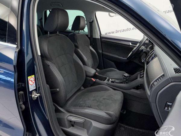 Blue Skoda Kodiaq 2024 in Vilnius, with an engine capacity of 1.97 L and mileage of 51 thousand km for 32500 €, photo 8 on AUTOMOTO.COM.LV