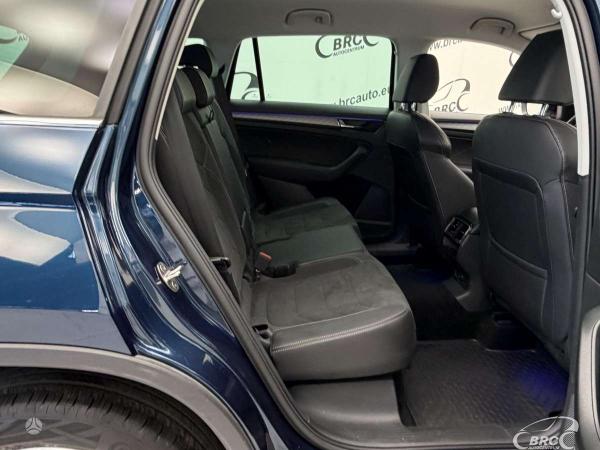 Blue Skoda Kodiaq 2024 in Vilnius, with an engine capacity of 1.97 L and mileage of 51 thousand km for 32500 €, photo 10 on AUTOMOTO.COM.LV