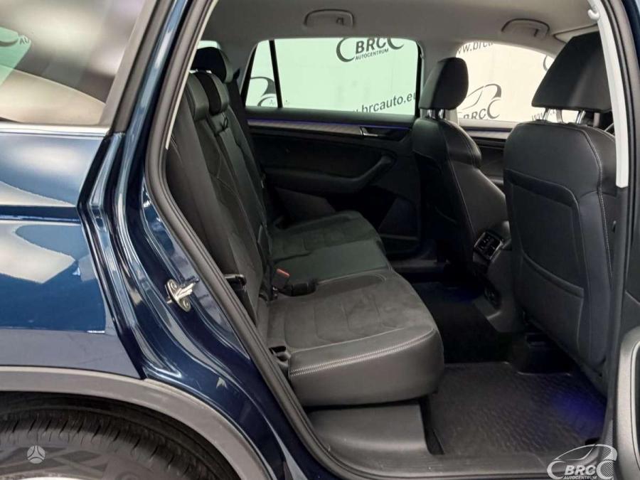 Blue Skoda Kodiaq 2024 in Vilnius, with an engine capacity of 1.97 L and mileage of 51 thousand km for 32500 €, photo 11 on AUTOMOTO.COM.LV