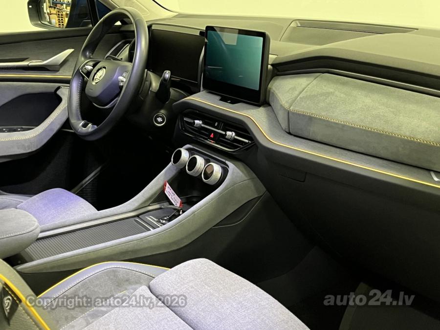 Zils Skoda Kodiaq 2024 Tallina, ar dzinēja tilpumu 2.00 L un nobraukumu 36 tūkst. km par 39900 €, foto 4 vietnē AUTOMOTO.COM.LV