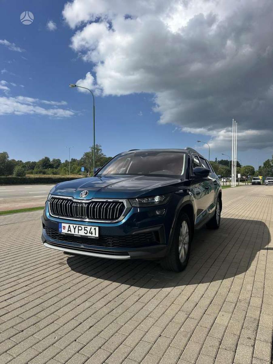 Zils Skoda Kodiaq 2024 Klaipėda, ar dzinēja tilpumu 1.97 L un nobraukumu 42 tūkst. km par 36800 €, foto 7 vietnē AUTOMOTO.COM.LV