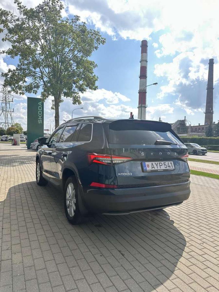 Zils Skoda Kodiaq 2024 Klaipėda, ar dzinēja tilpumu 1.97 L un nobraukumu 42 tūkst. km par 36800 €, foto 9 vietnē AUTOMOTO.COM.LV