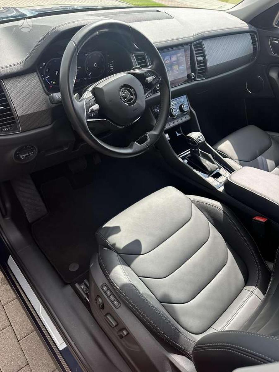 Zils Skoda Kodiaq 2024 Klaipėda, ar dzinēja tilpumu 1.97 L un nobraukumu 42 tūkst. km par 36800 €, foto 17 vietnē AUTOMOTO.COM.LV