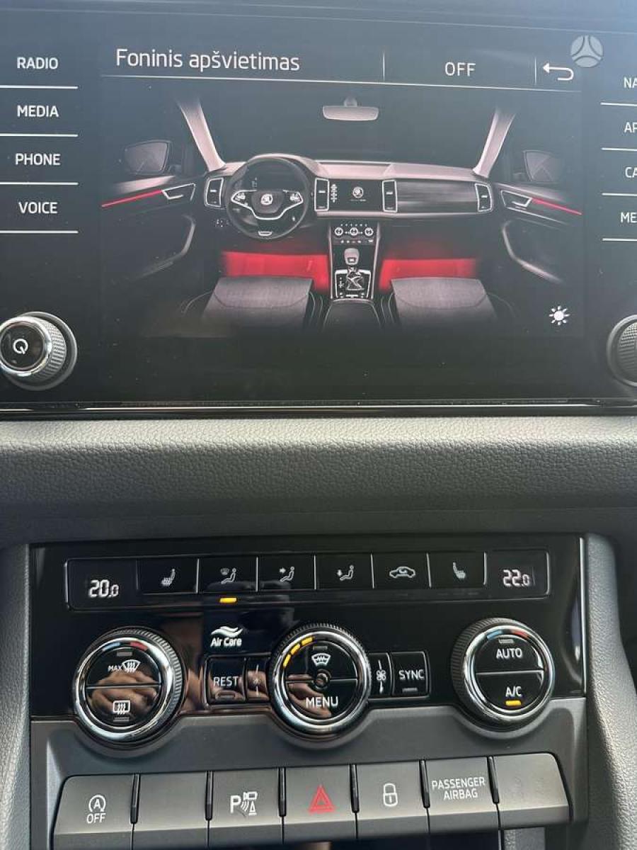 Zils Skoda Kodiaq 2024 Klaipėda, ar dzinēja tilpumu 1.97 L un nobraukumu 42 tūkst. km par 36800 €, foto 27 vietnē AUTOMOTO.COM.LV