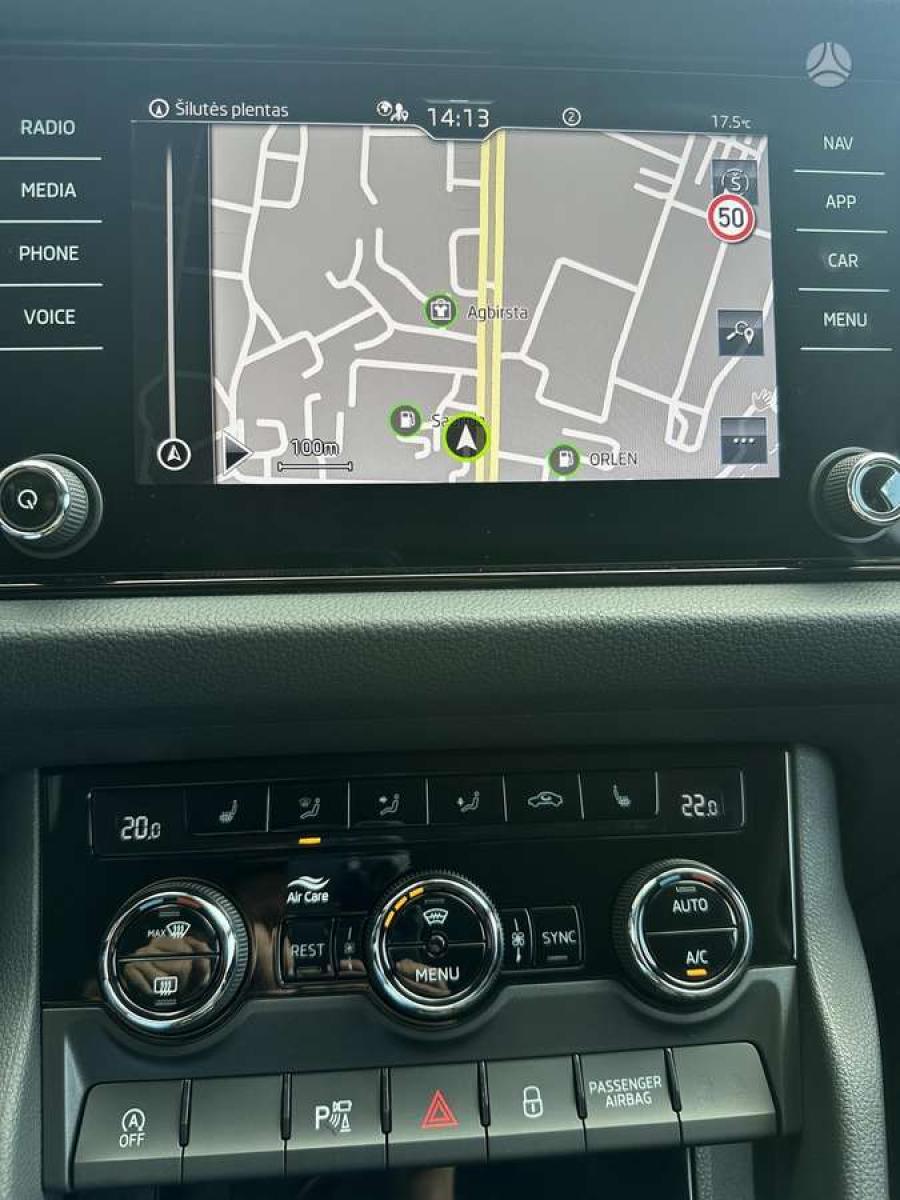 Zils Skoda Kodiaq 2024 Klaipėda, ar dzinēja tilpumu 1.97 L un nobraukumu 42 tūkst. km par 36800 €, foto 28 vietnē AUTOMOTO.COM.LV