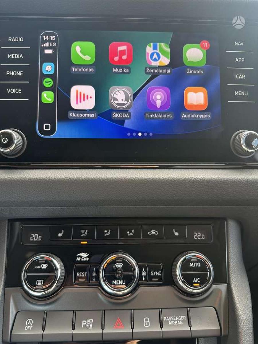 Zils Skoda Kodiaq 2024 Klaipėda, ar dzinēja tilpumu 1.97 L un nobraukumu 42 tūkst. km par 36800 €, foto 32 vietnē AUTOMOTO.COM.LV