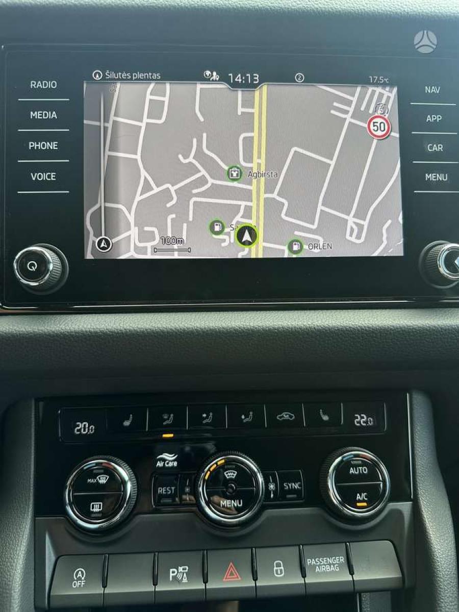 Zils Skoda Kodiaq 2024 Klaipėda, ar dzinēja tilpumu 1.97 L un nobraukumu 42 tūkst. km par 36800 €, foto 33 vietnē AUTOMOTO.COM.LV