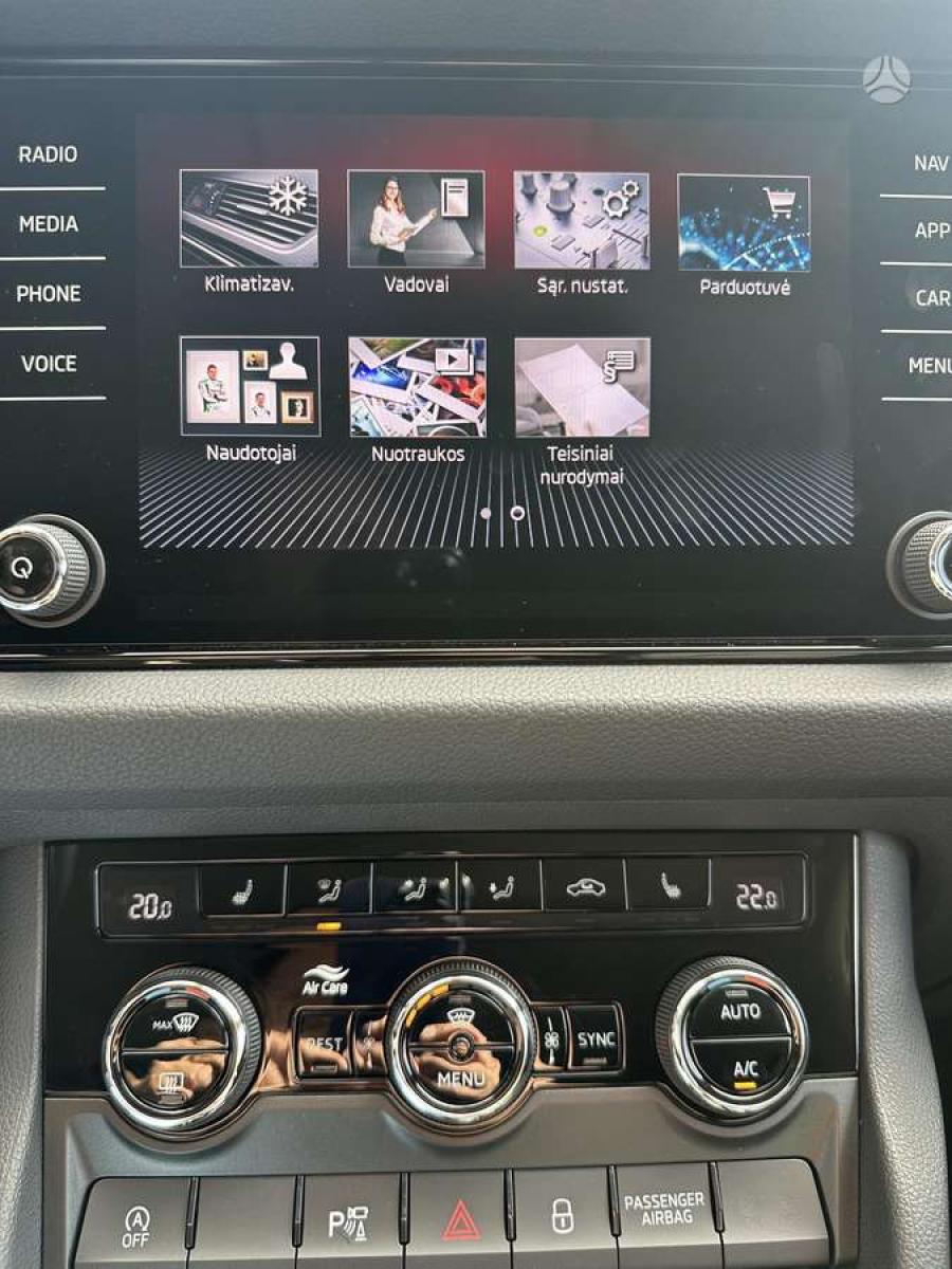 Zils Skoda Kodiaq 2024 Klaipėda, ar dzinēja tilpumu 1.97 L un nobraukumu 42 tūkst. km par 36800 €, foto 35 vietnē AUTOMOTO.COM.LV