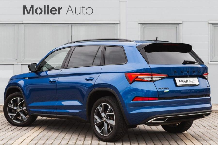 Zils Skoda Kodiaq 2024 Ventspils, ar dzinēja tilpumu 2.00 L un nobraukumu 69 tūkst. km par 34850 €, foto 4 vietnē AUTOMOTO.COM.LV