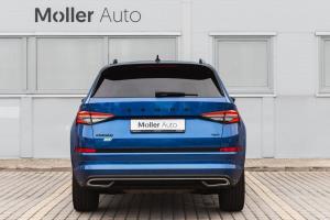 Zils Skoda Kodiaq 2024 Ventspils, ar dzinēja tilpumu 2.00 L un nobraukumu 69 tūkst. km par 34850 €, foto 5 vietnē AUTOMOTO.COM.LV