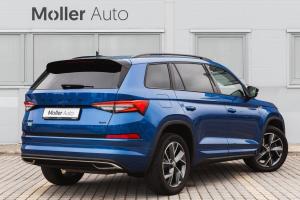 Zils Skoda Kodiaq 2024 Ventspils, ar dzinēja tilpumu 2.00 L un nobraukumu 69 tūkst. km par 34850 €, foto 6 vietnē AUTOMOTO.COM.LV