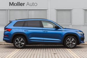 Zils Skoda Kodiaq 2024 Ventspils, ar dzinēja tilpumu 2.00 L un nobraukumu 69 tūkst. km par 34850 €, foto 7 vietnē AUTOMOTO.COM.LV