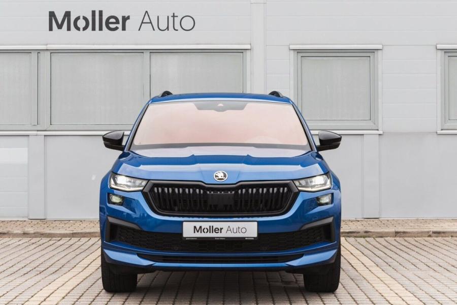 Zils Skoda Kodiaq 2024 Ventspils, ar dzinēja tilpumu 2.00 L un nobraukumu 69 tūkst. km par 34850 €, foto 9 vietnē AUTOMOTO.COM.LV