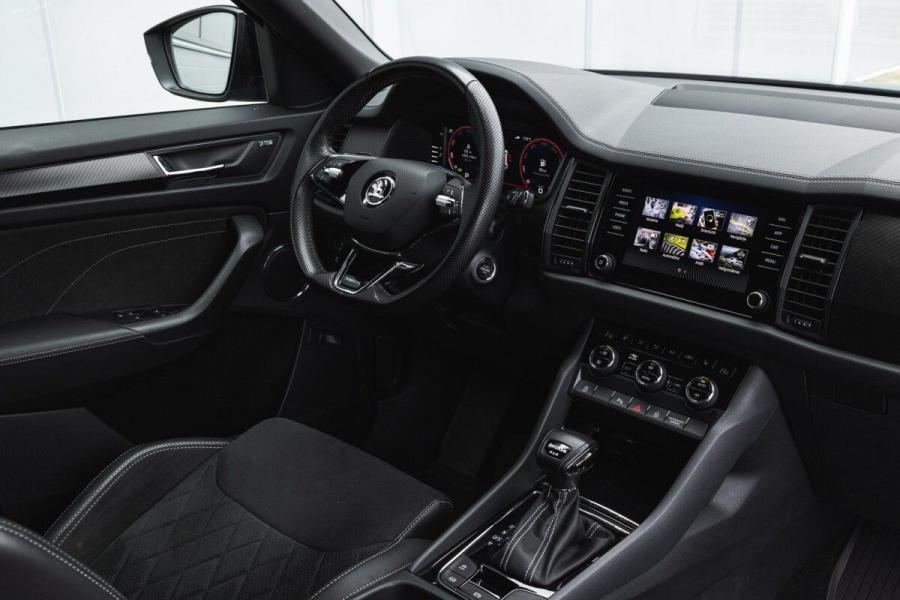 Zils Skoda Kodiaq 2024 Ventspils, ar dzinēja tilpumu 2.00 L un nobraukumu 69 tūkst. km par 34850 €, foto 16 vietnē AUTOMOTO.COM.LV