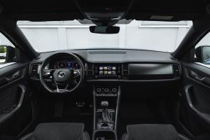 Zils Skoda Kodiaq 2024 Ventspils, ar dzinēja tilpumu 2.00 L un nobraukumu 69 tūkst. km par 34850 €, foto 18 vietnē AUTOMOTO.COM.LV