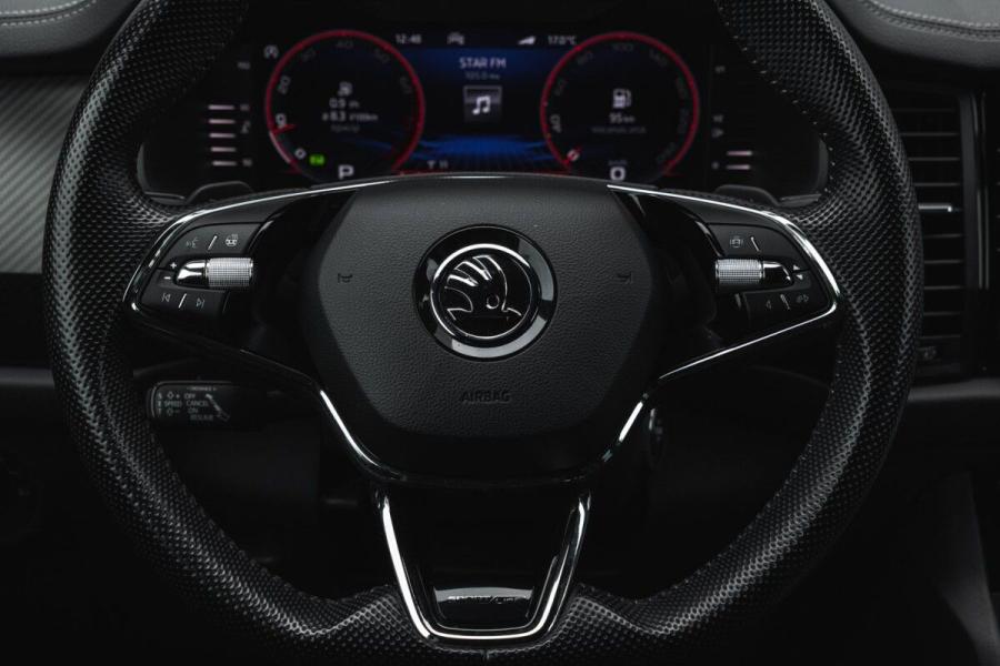 Zils Skoda Kodiaq 2024 Ventspils, ar dzinēja tilpumu 2.00 L un nobraukumu 69 tūkst. km par 34850 €, foto 19 vietnē AUTOMOTO.COM.LV