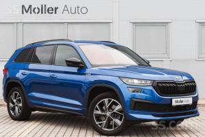 Zils Skoda Kodiaq 2024 Ventspils, ar dzinēja tilpumu 2.00 L un nobraukumu 69 tūkst. km par 34850 €, foto 8 vietnē AUTOMOTO.COM.LV