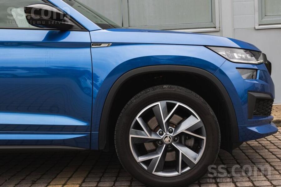 Zils Skoda Kodiaq 2024 Ventspils, ar dzinēja tilpumu 2.00 L un nobraukumu 69 tūkst. km par 34850 €, foto 10 vietnē AUTOMOTO.COM.LV