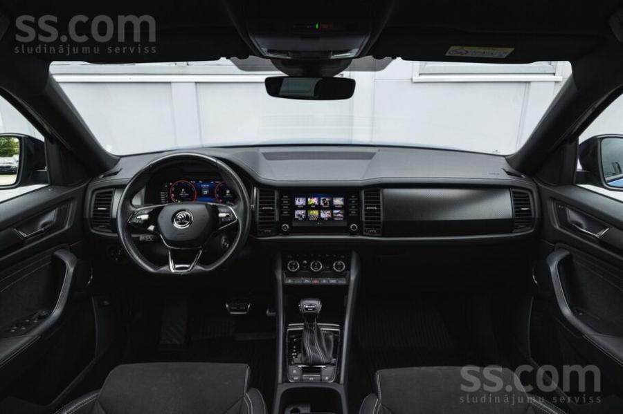 Zils Skoda Kodiaq 2024 Ventspils, ar dzinēja tilpumu 2.00 L un nobraukumu 69 tūkst. km par 34850 €, foto 18 vietnē AUTOMOTO.COM.LV