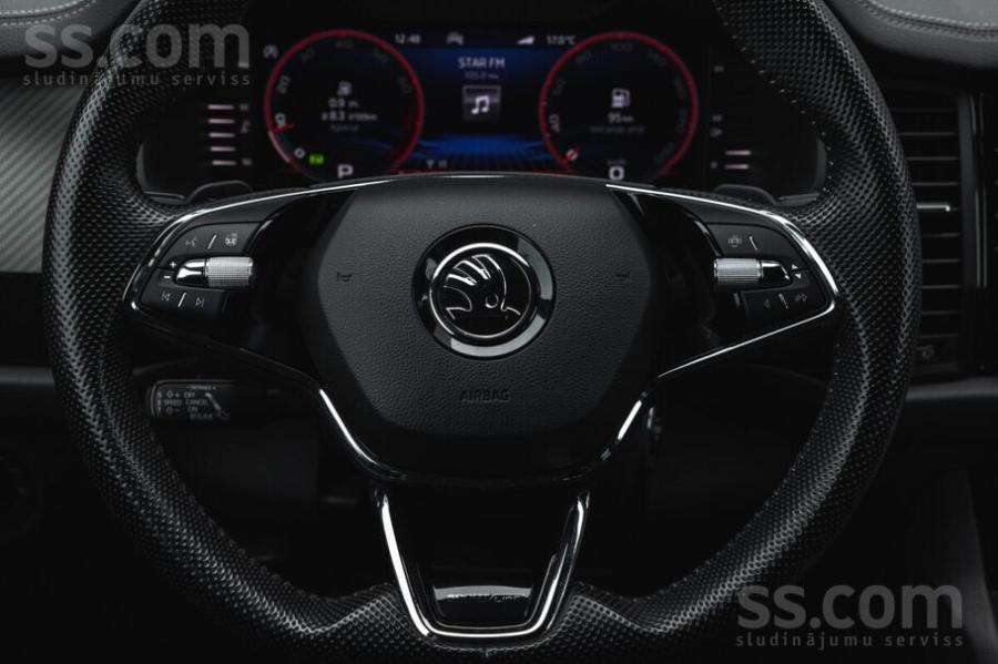 Zils Skoda Kodiaq 2024 Ventspils, ar dzinēja tilpumu 2.00 L un nobraukumu 69 tūkst. km par 34850 €, foto 19 vietnē AUTOMOTO.COM.LV