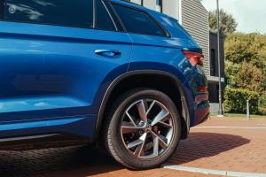 Синий Шкода Kodiaq 2024 в Вильнюс, объемом двигателя 1.98 л и пробегом 49 тыс. км за 34600 €, фото 8 на AUTOMOTO.COM.LV