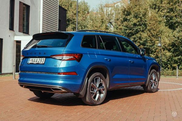Zils Skoda Kodiaq 2024 Viļņa, ar dzinēja tilpumu 1.98 L un nobraukumu 49 tūkst. km par 34600 €, foto 10 vietnē AUTOMOTO.COM.LV