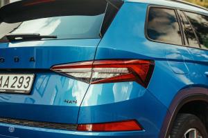 Синий Шкода Kodiaq 2024 в Вильнюс, объемом двигателя 1.98 л и пробегом 49 тыс. км за 34600 €, фото 14 на AUTOMOTO.COM.LV