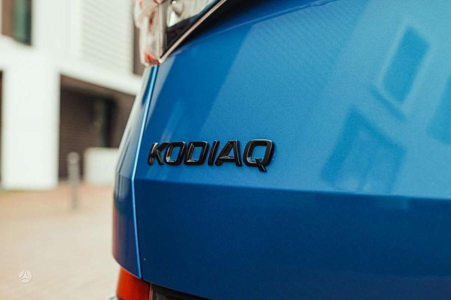 Синий Шкода Kodiaq 2024 в Вильнюс, объемом двигателя 1.98 л и пробегом 49 тыс. км за 34600 €, фото 16 на AUTOMOTO.COM.LV