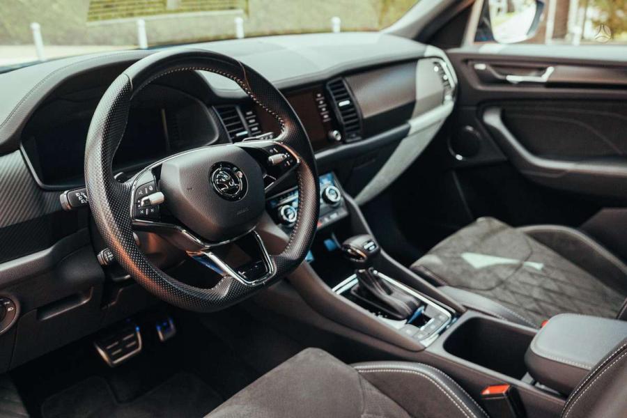 Синий Шкода Kodiaq 2024 в Вильнюс, объемом двигателя 1.98 л и пробегом 49 тыс. км за 34600 €, фото 23 на AUTOMOTO.COM.LV